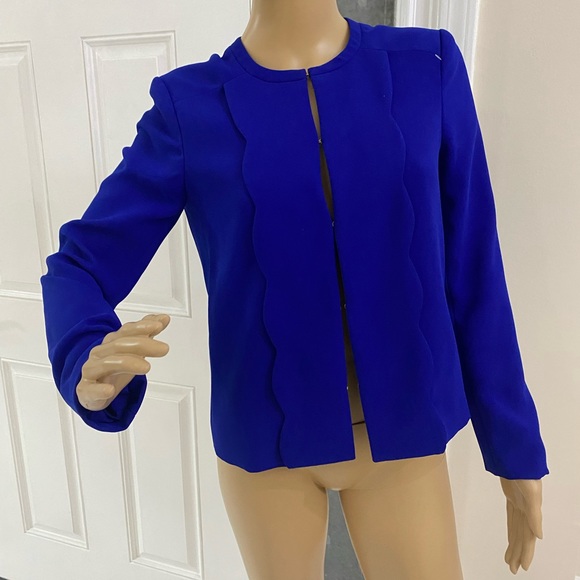 CeCe | Jackets & Coats | Cece Women Royal Blue Blazer Size | Poshmark